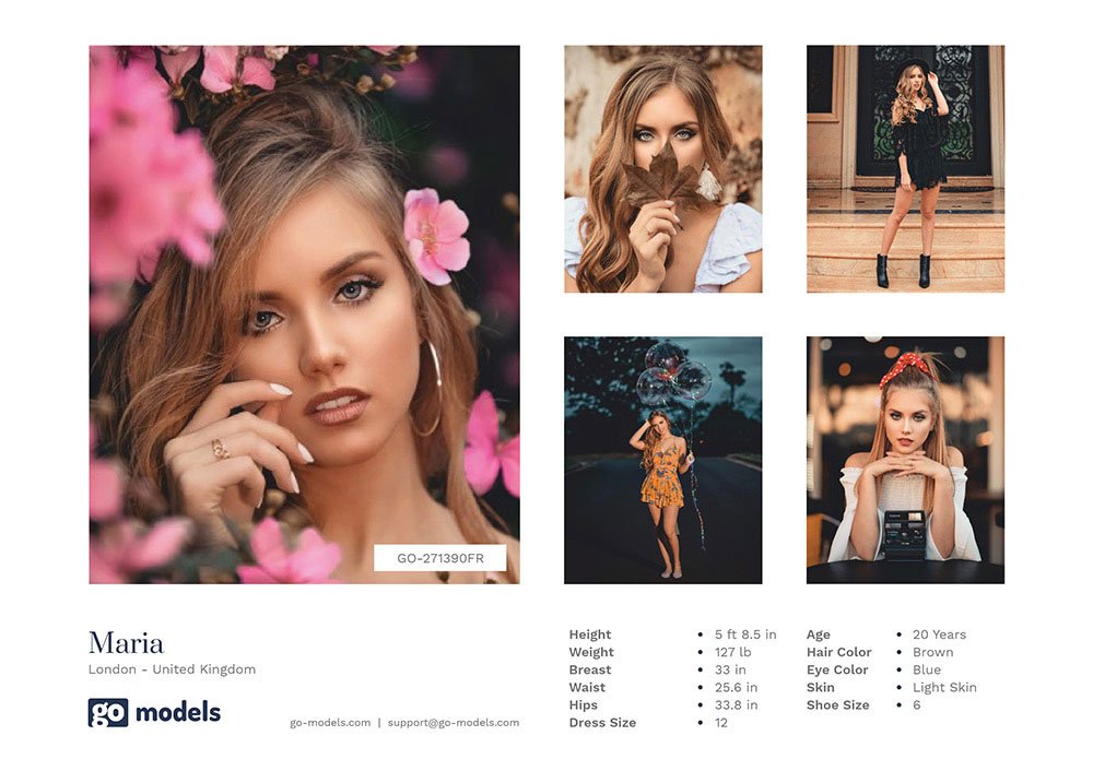 Votre Carte De Visite Mod le comp Card Un Must Go models